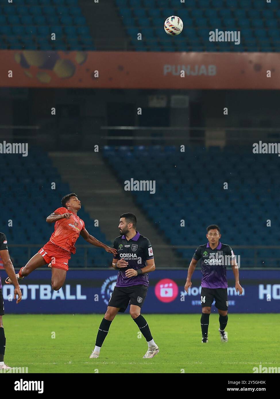 New Delhi, Delhi, India. 20th Sep, 2024. Samuel Kynshi Lyndoh of Punjab ...