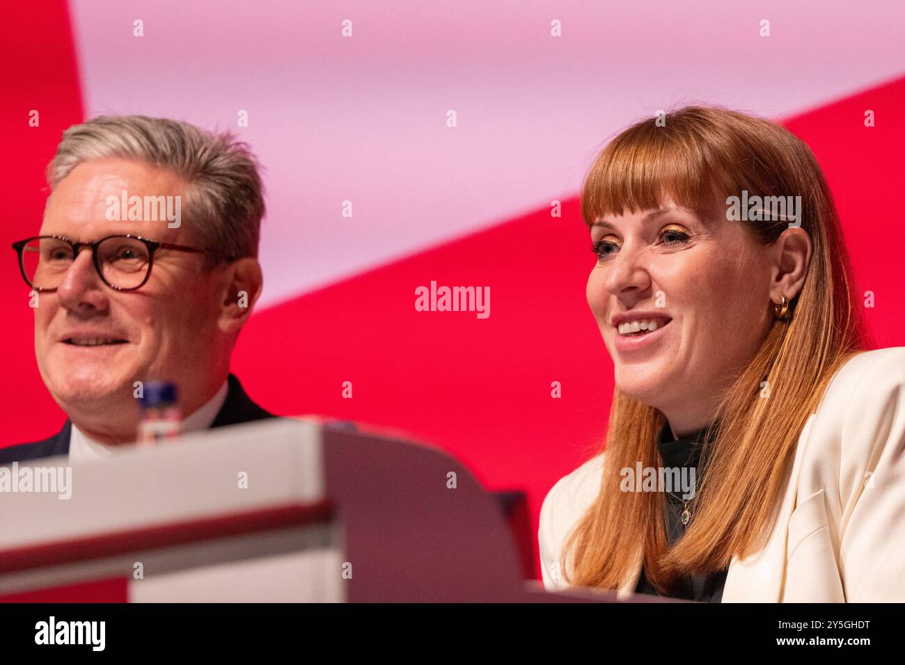 Liverpool, UK. 22nd Sep 2024. Angela Rayner, Deputy Prime minister ...