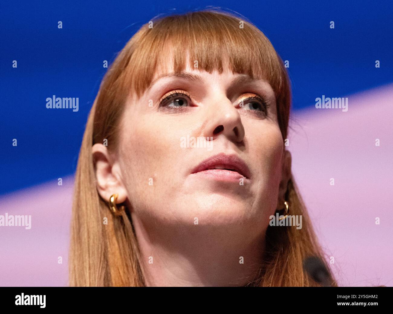 Liverpool, UK. 22nd Sep 2024. Angela Rayner, Deputy Prime minister ...