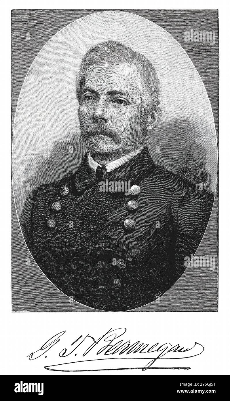 Pierre Gustave Toutant Beauregard (1813-183 ) - Portrait, Historical ...