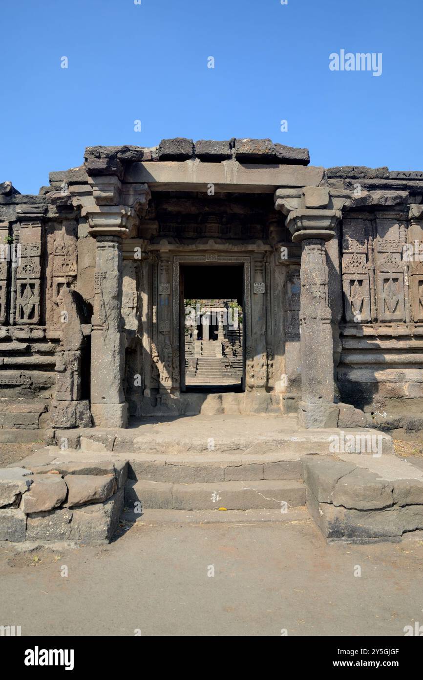 Partial view of Gondeshwar Temple, Sinnar, near Nashik, Maharashtra ...