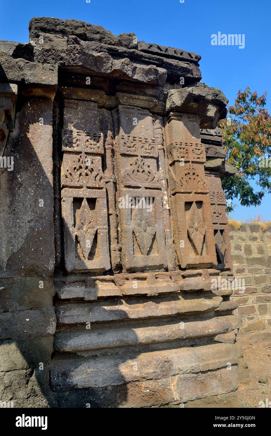 Partial view of Gondeshwar Temple, Sinnar, near Nashik, Maharashtra ...