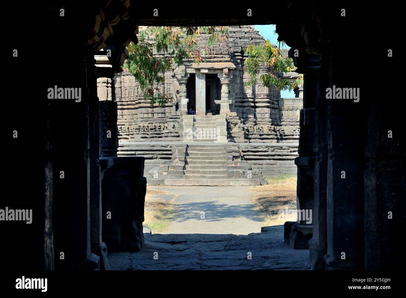 Partial view of Gondeshwar Temple, Sinnar, near Nashik, Maharashtra ...