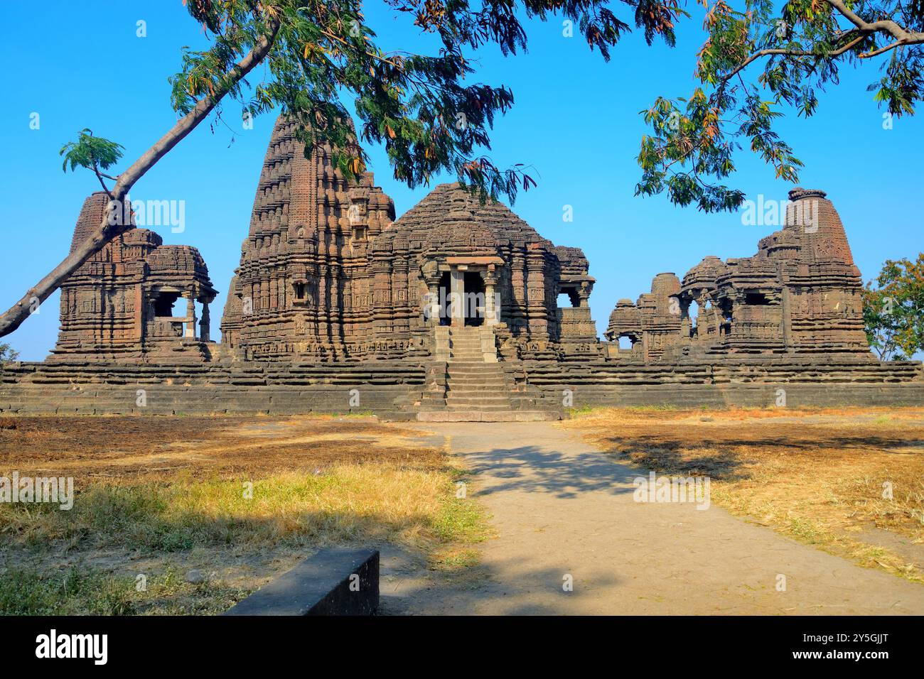 Partial view of Gondeshwar Temple, Sinnar, near Nashik, Maharashtra ...