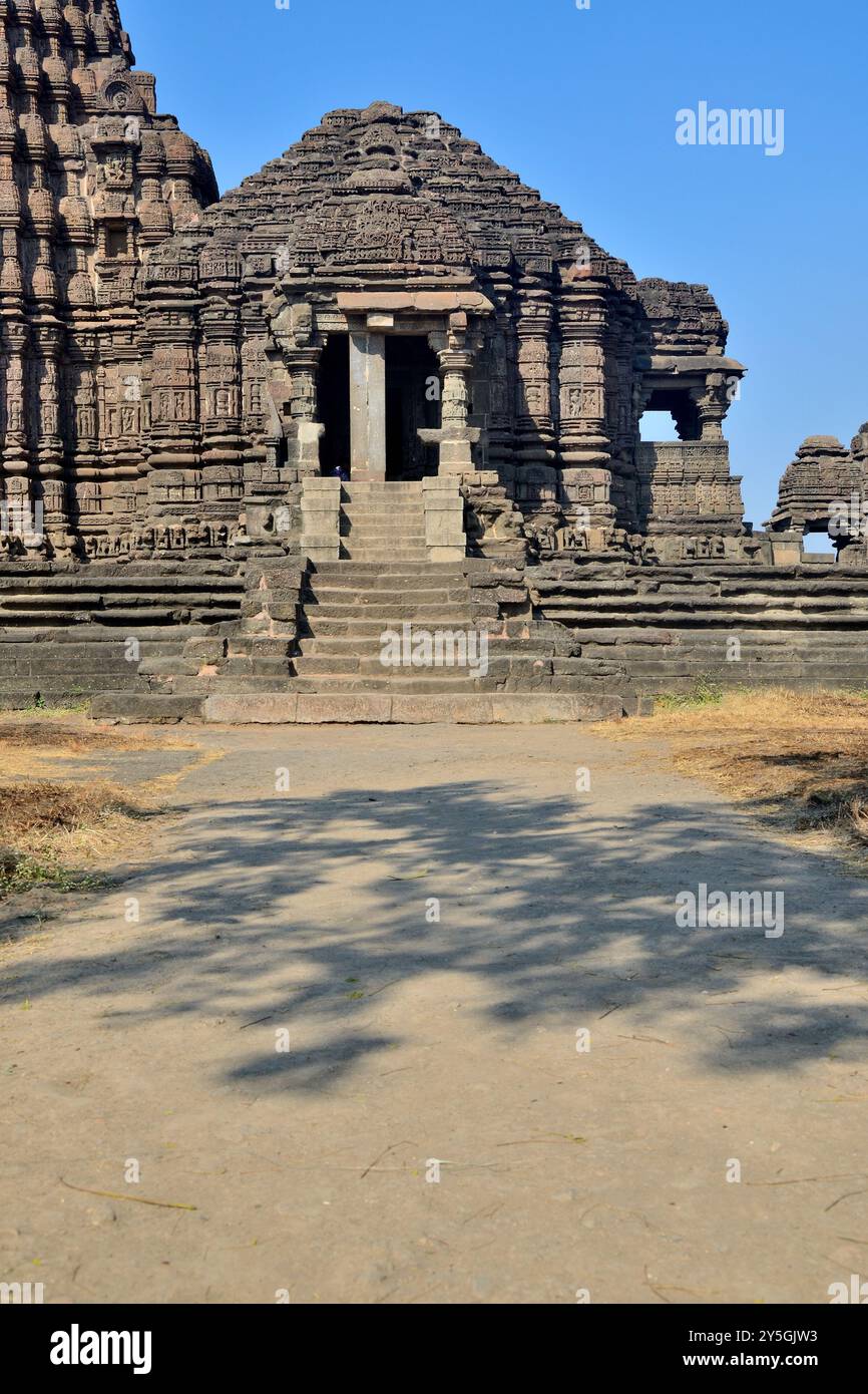 Partial view of Gondeshwar Temple, Sinnar, near Nashik, Maharashtra ...