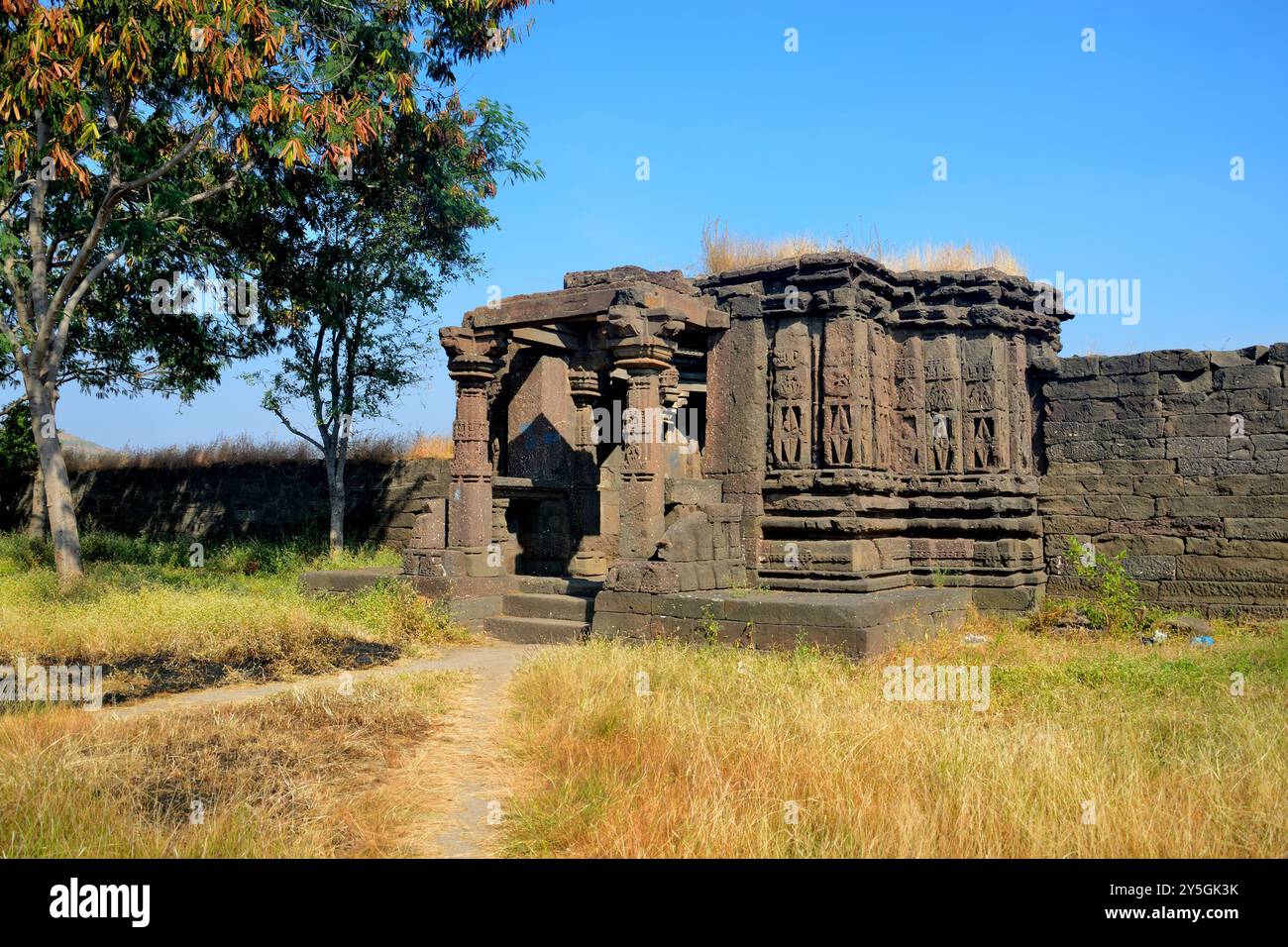 Partial view of Gondeshwar Temple, Sinnar, near Nashik, Maharashtra ...