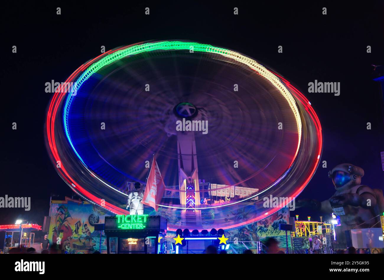 20240921, Oktoberfest 2024, Theresienwiese Muenchen, im Bild ...