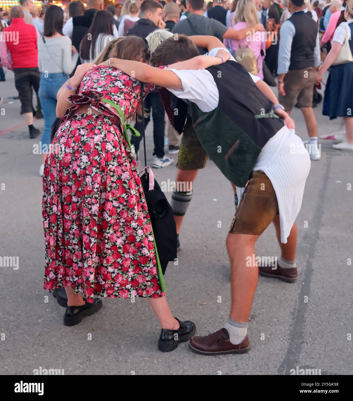 20240921, Oktoberfest 2024, Theresienwiese Muenchen, im Bild: Auf der ...