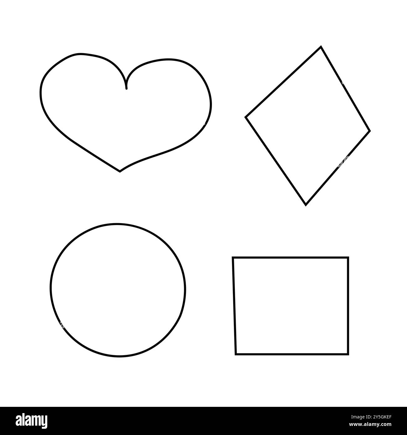 Geometric doodle Black and White Stock Photos & Images - Alamy