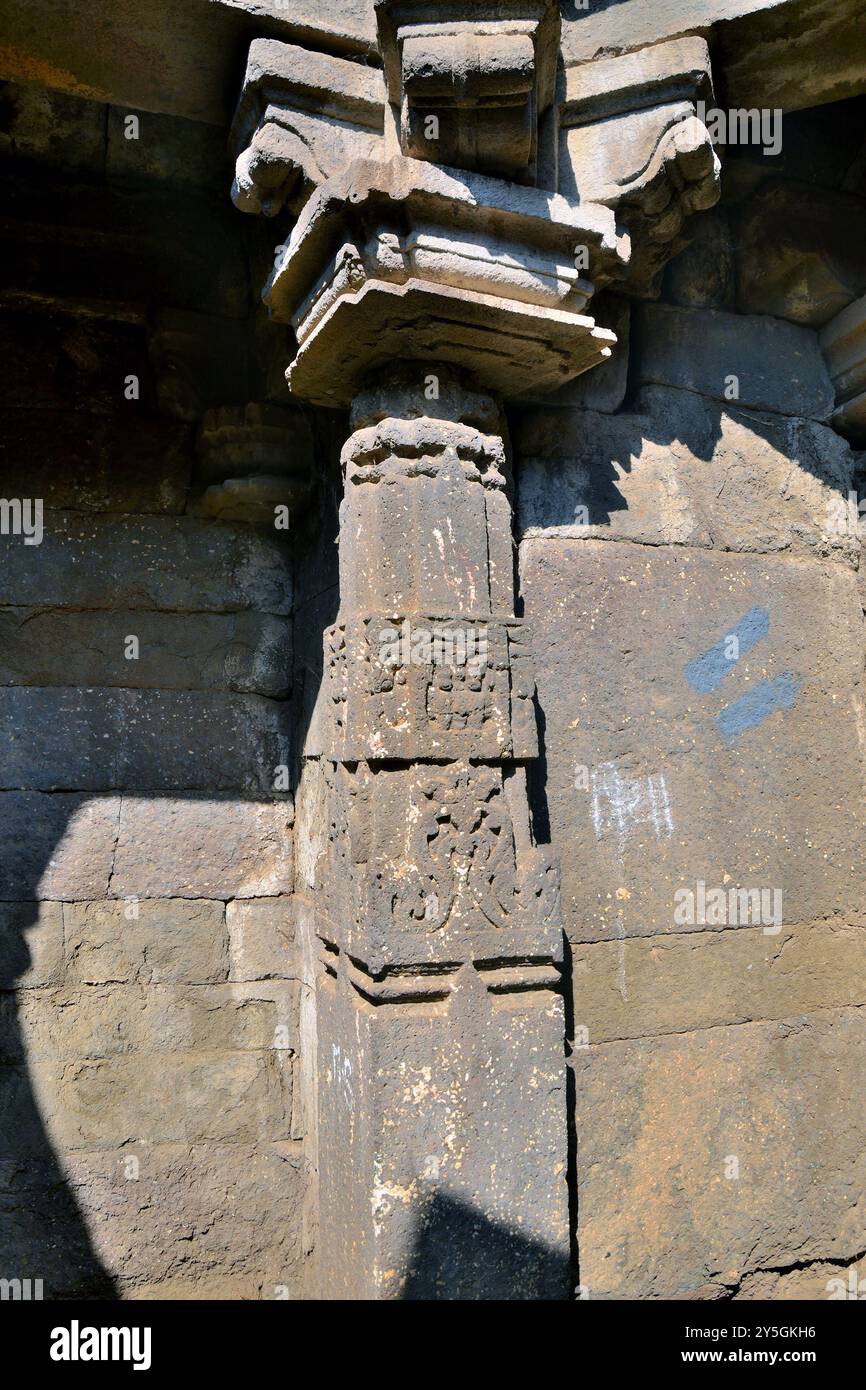 Partial view of Gondeshwar Temple, Sinnar, near Nashik, Maharashtra ...