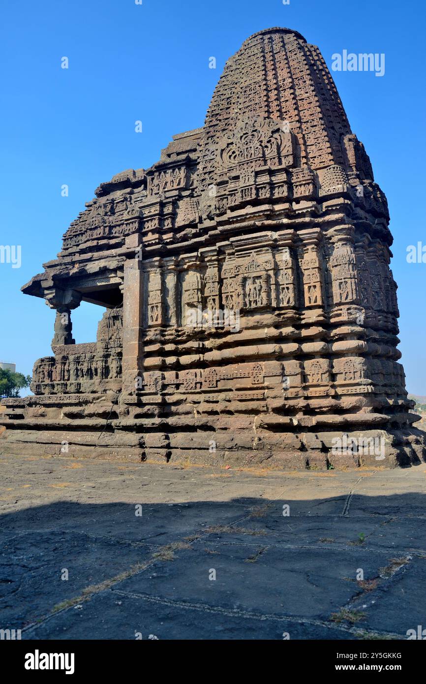 Partial view of Gondeshwar Temple, Sinnar, near Nashik, Maharashtra ...