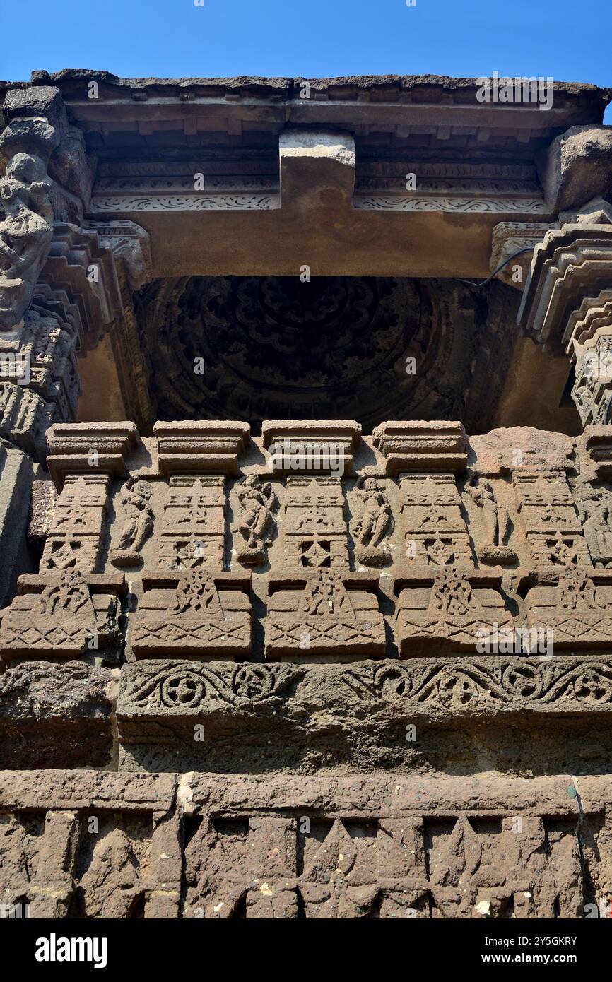 Partial view of Gondeshwar Temple, Sinnar, near Nashik, Maharashtra ...
