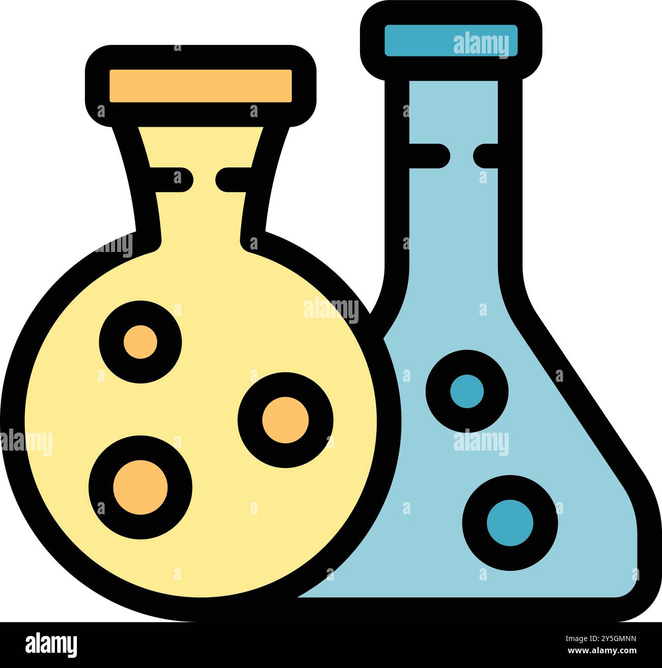 Round bottomed flasks hi-res stock photography and images - Alamy
