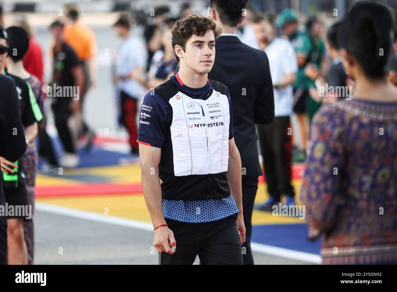 COLAPINTO Franco (arg), Williams Racing FW46, portrait during the Formula 1 Singapore Grand Prix ...