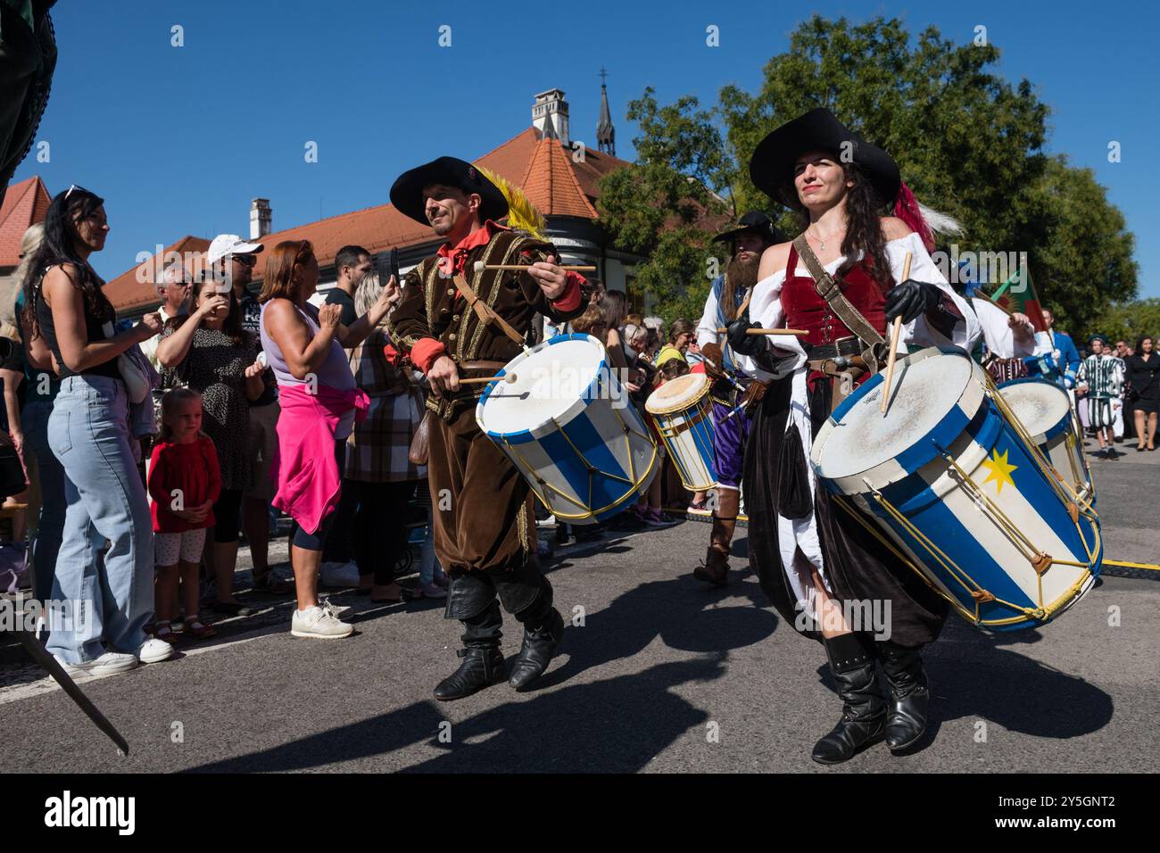 PEZINOK, SLOVAKIA - SEP 22, 2024: Allegorical procession as part of ...