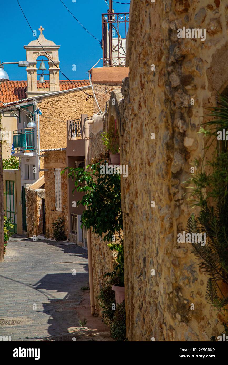 The pretty old town of Malia in Crete, Greece - very different to the ...