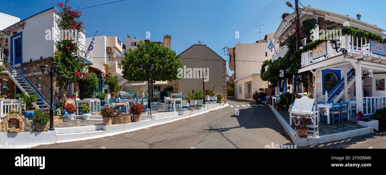 The pretty old town of Malia in Crete, Greece - very different to the ...