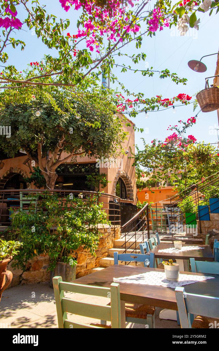 The pretty old town of Malia in Crete, Greece - very different to the ...