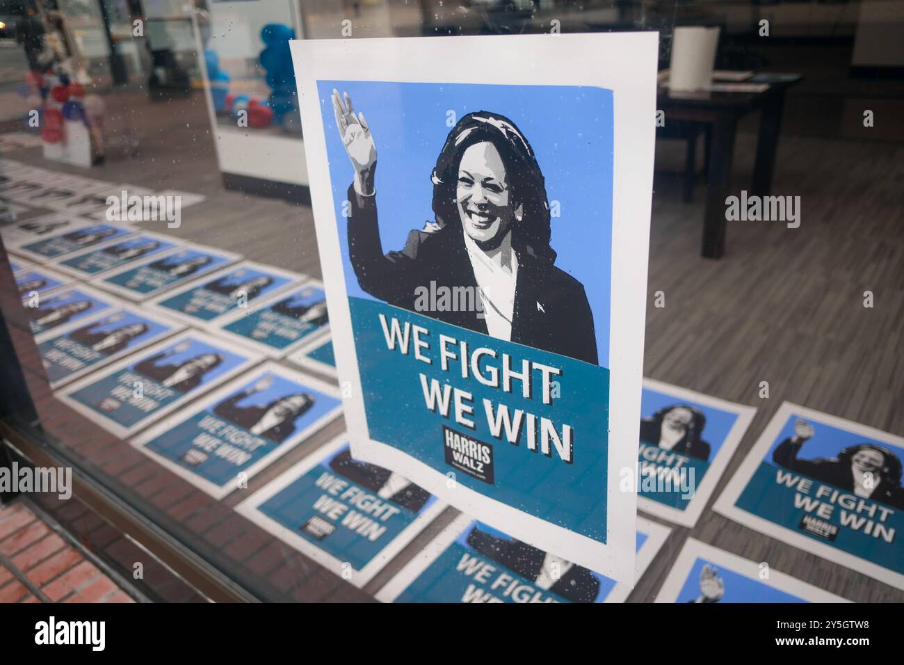 San Francisco, CA, USA - 17 Sept 2024 - The Campaign Headquarters for ...