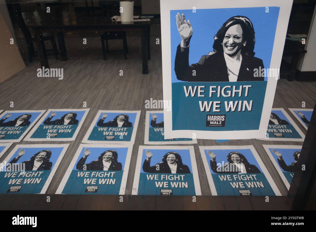 San Francisco, CA, USA - 17 Sept 2024 - The Campaign Headquarters for ...