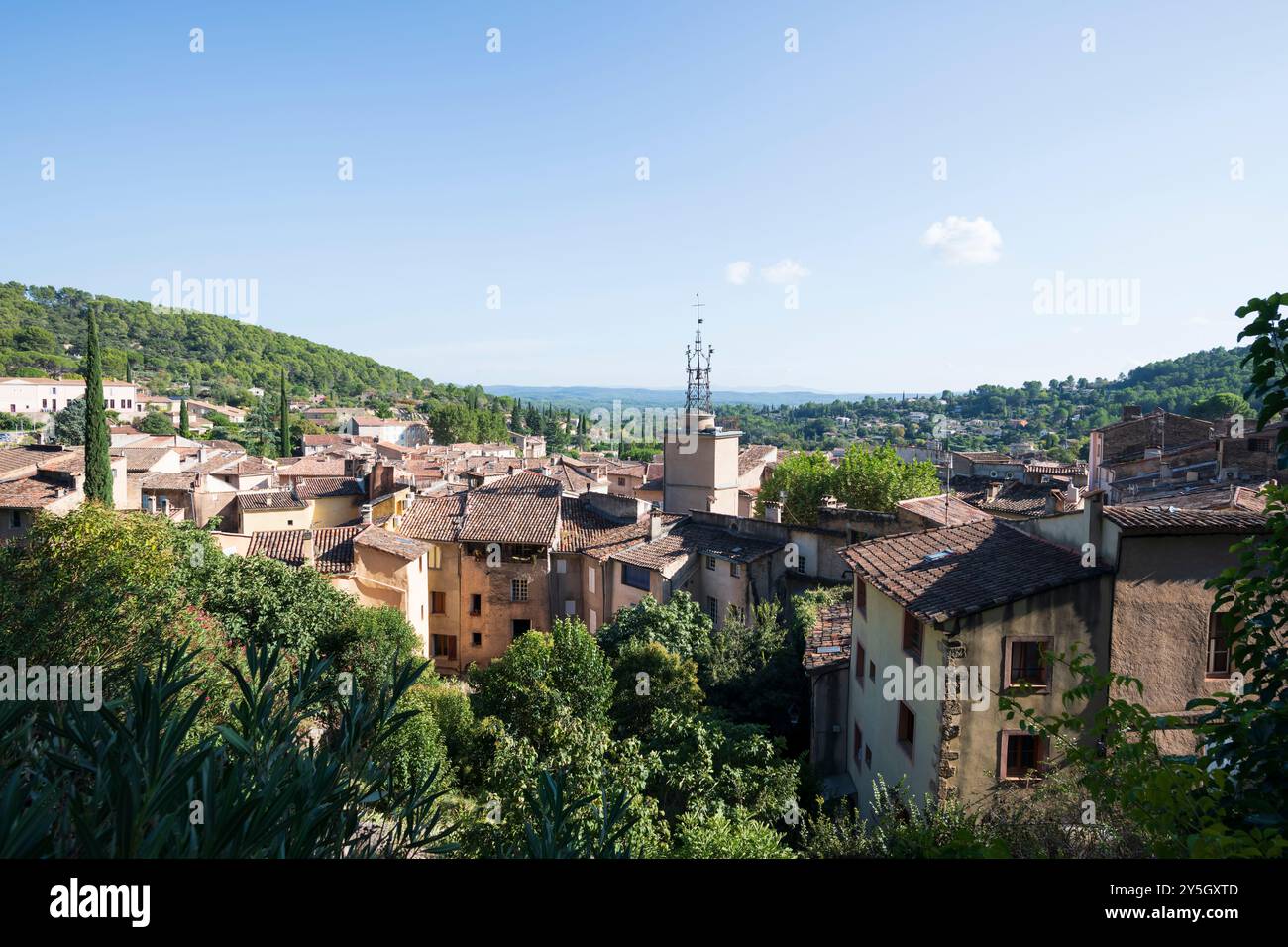 Cotignac, a charming village in Provence, South of France, known for ...