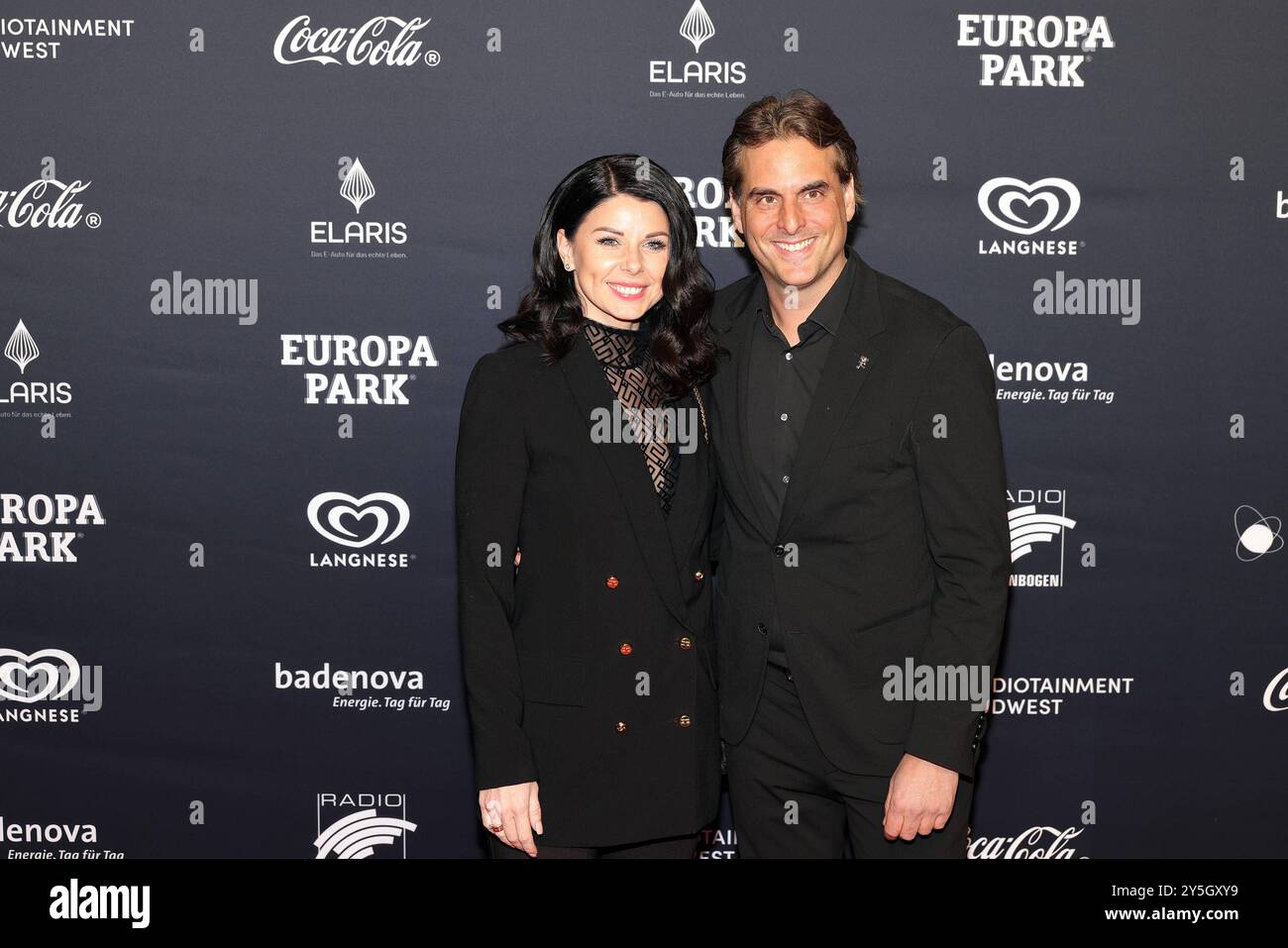 Radio Regenbogen Award 2024 Thomas Mack mit Ehefrau Katja Mack auf dem ...