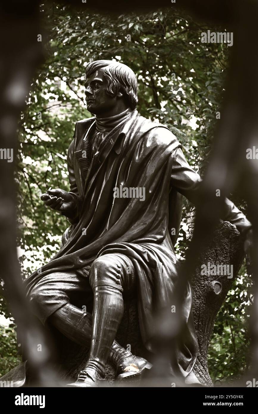 Burns Memorial, London Stock Photo - Alamy