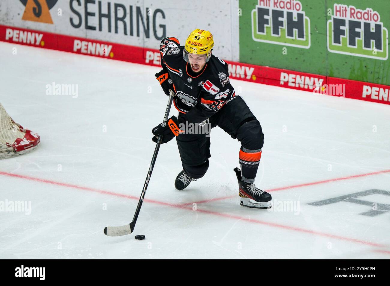 Frankfurt, Deutschland. 22nd Sep, 2024. Kevin Bicker (Loewen Frankfurt ...