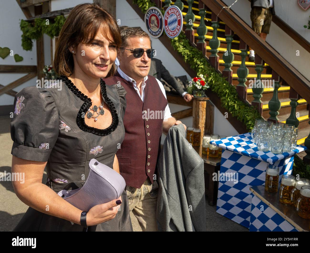 Munich, Germany. 22nd Sep, 2024. Max Eberl, Chief Sports Officer of FC ...