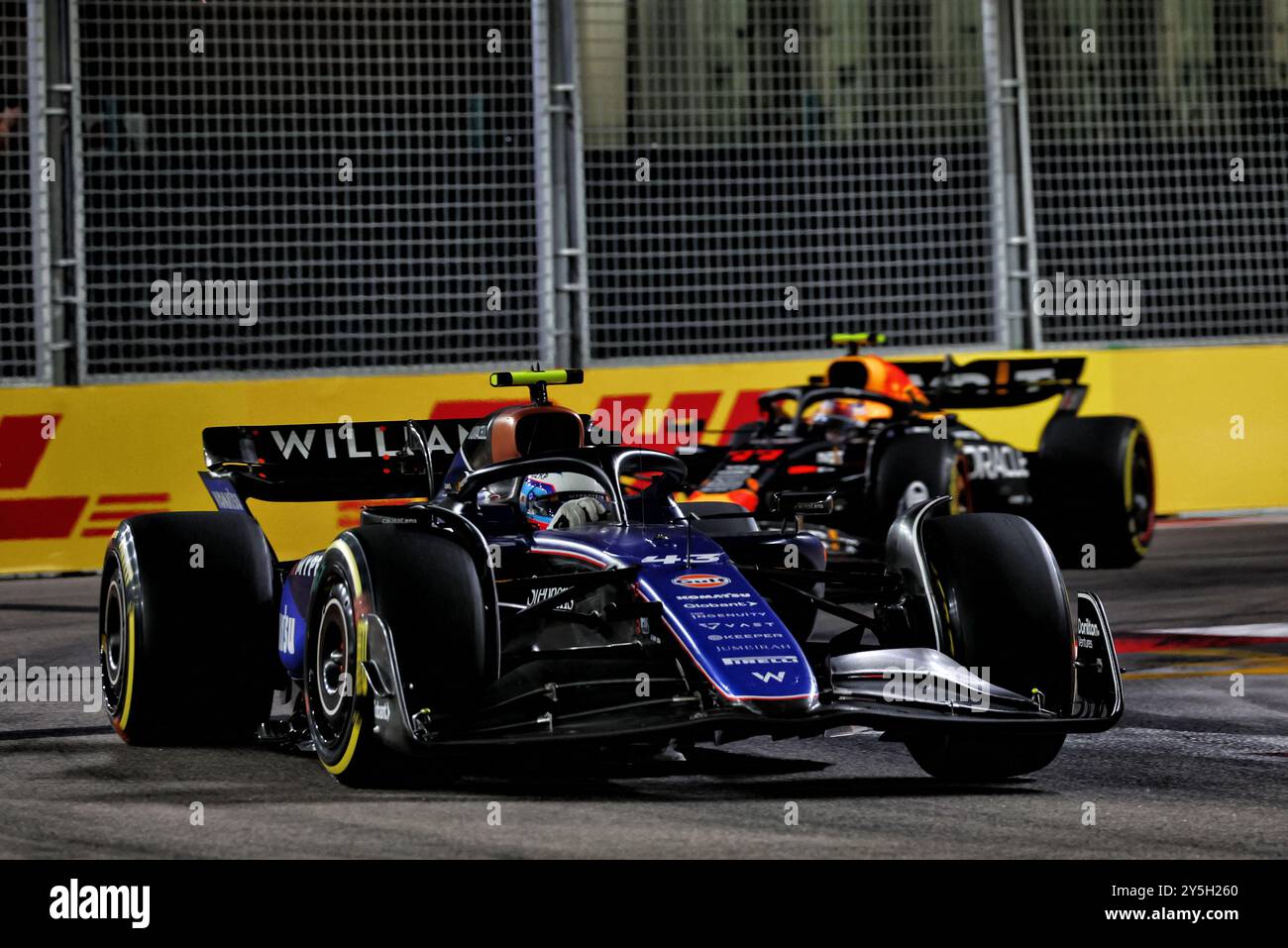 Singapore, Singapore. 22nd Sep, 2024. Franco Colapinto (ARG) Williams Racing FW46. Formula 1 ...