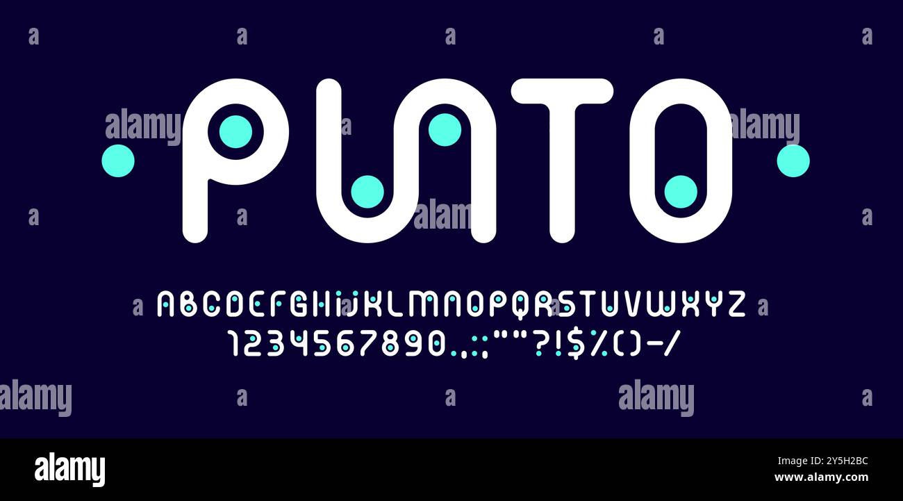 Slim case font, creative link type of english alphabet. Modern minimal ...