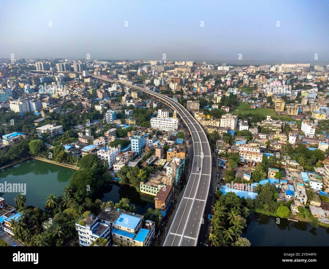 Chittagong, Chattogram, Bangladesh. 20th Sep, 2024. Aerial view of ...