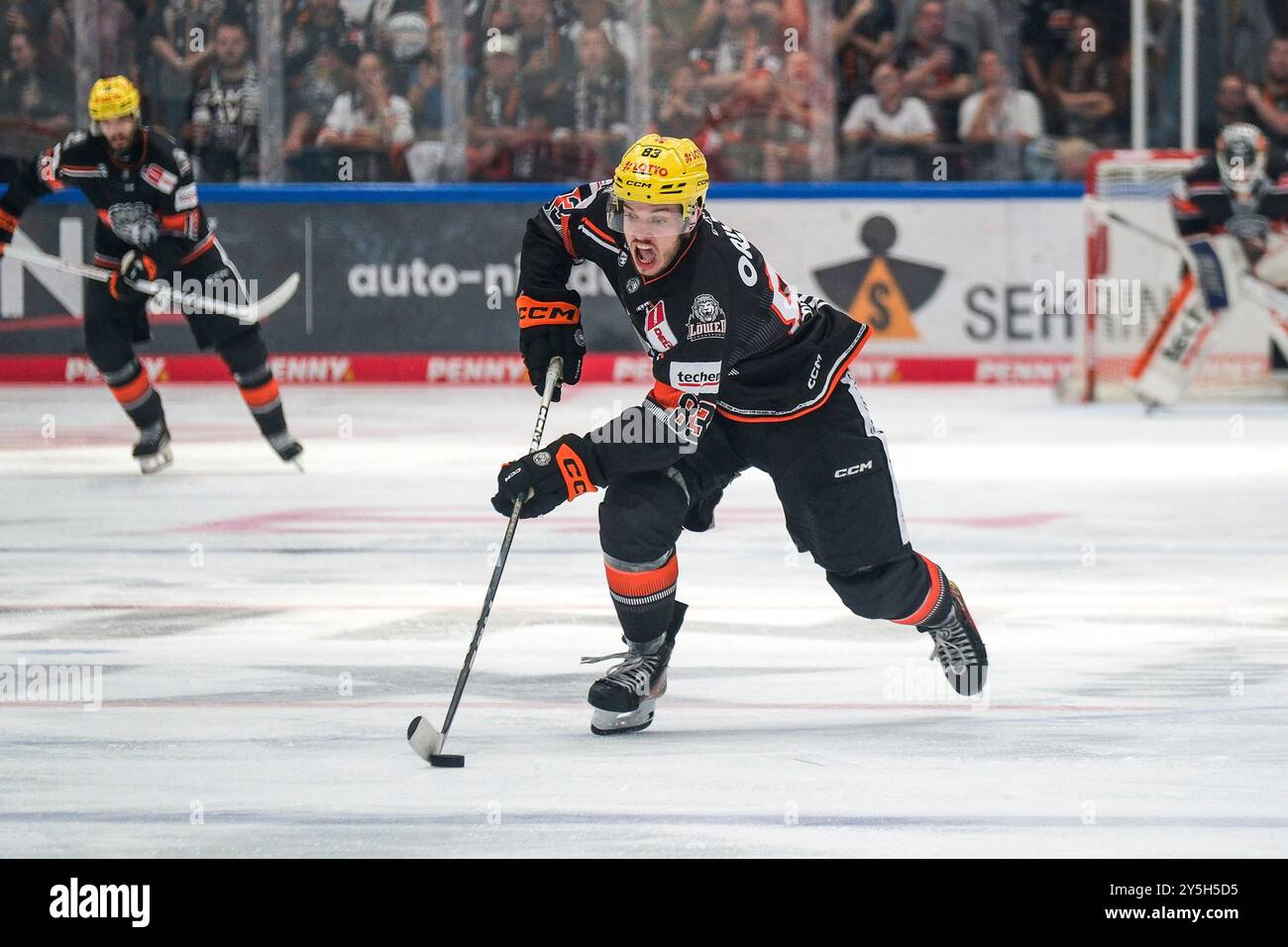 Frankfurt, Deutschland. 22nd Sep, 2024. Kevin Bicker (Loewen Frankfurt ...