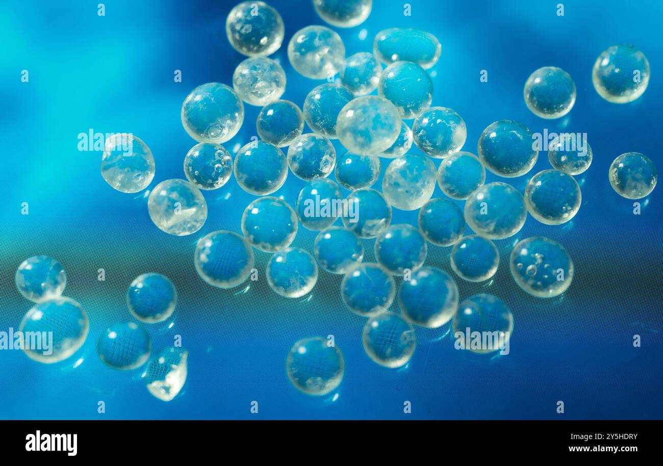 Plastic Pellets Representing Microplastic Pollution Stock Photo - Alamy