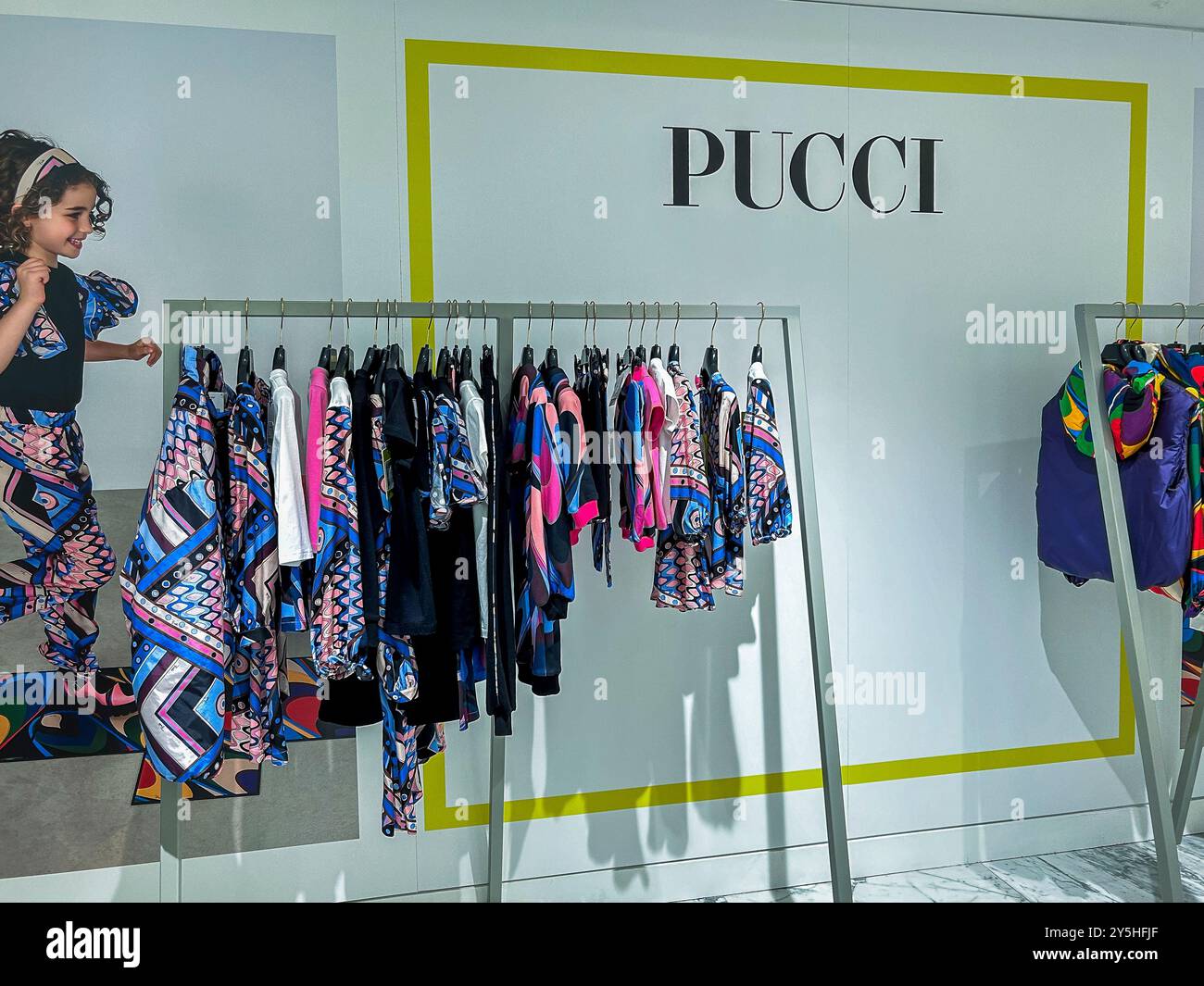 London, Great Britain, Close up, Pucci Fashion Designer, Luxury Clothes ...