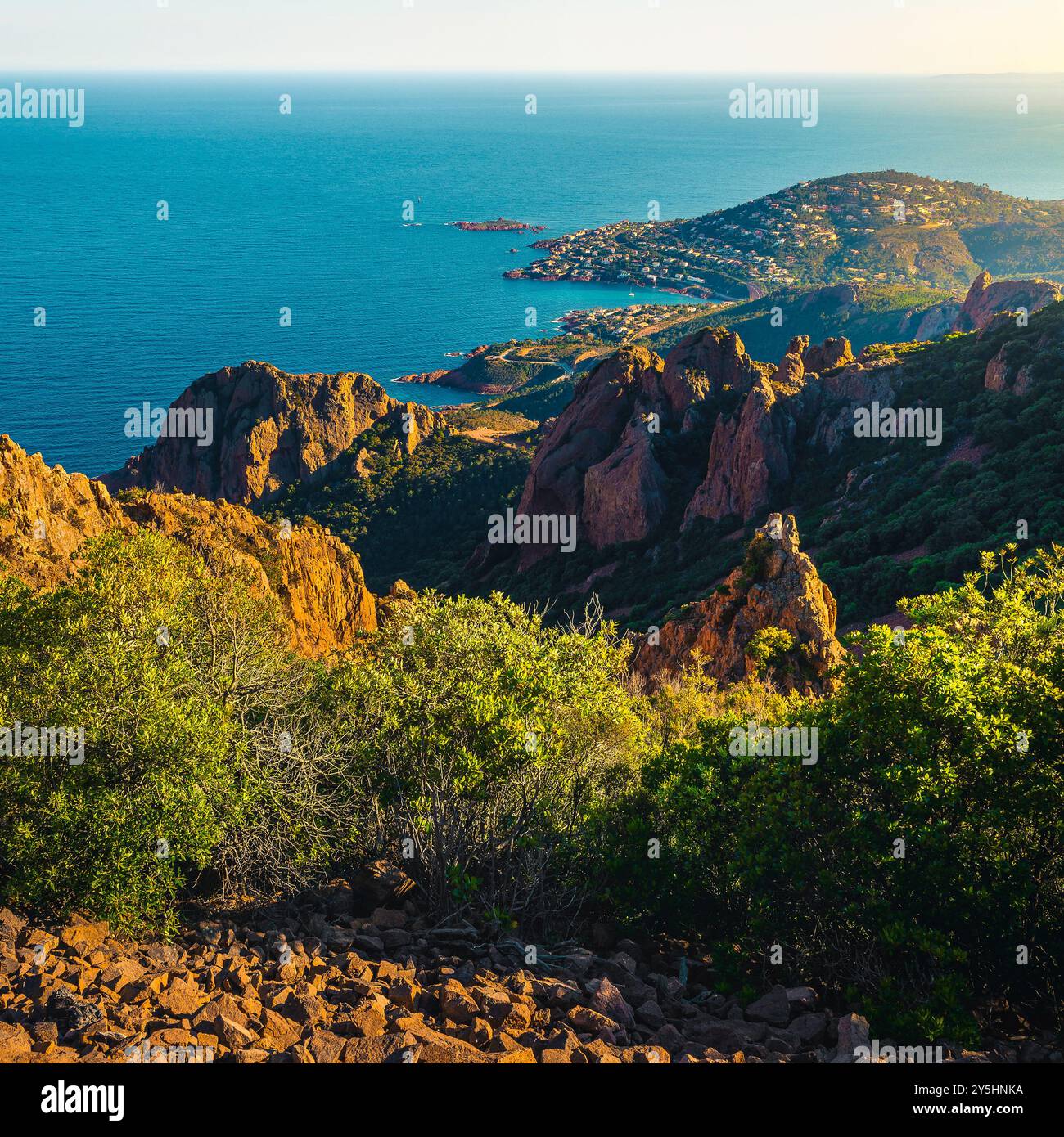 One of the most visited mountain peak near Cannes, Pic du Cap Roux ...