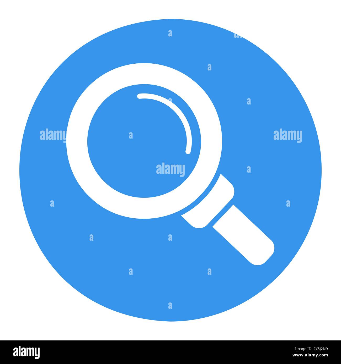 Magnifying glass vector icon. Security sign. Graph symbol for your web ...