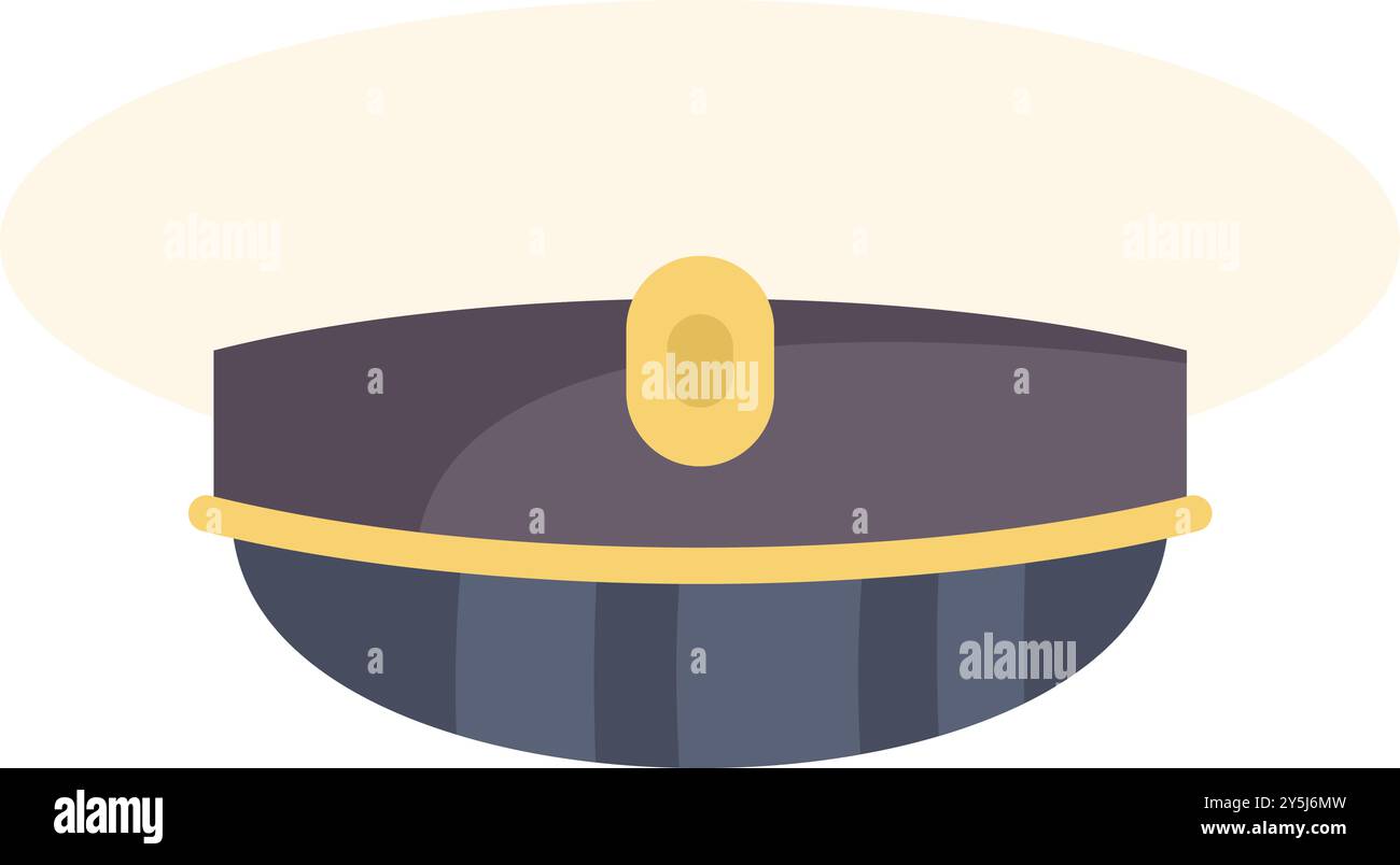 Navy officer hat representing rank and authority, symbolizing ...