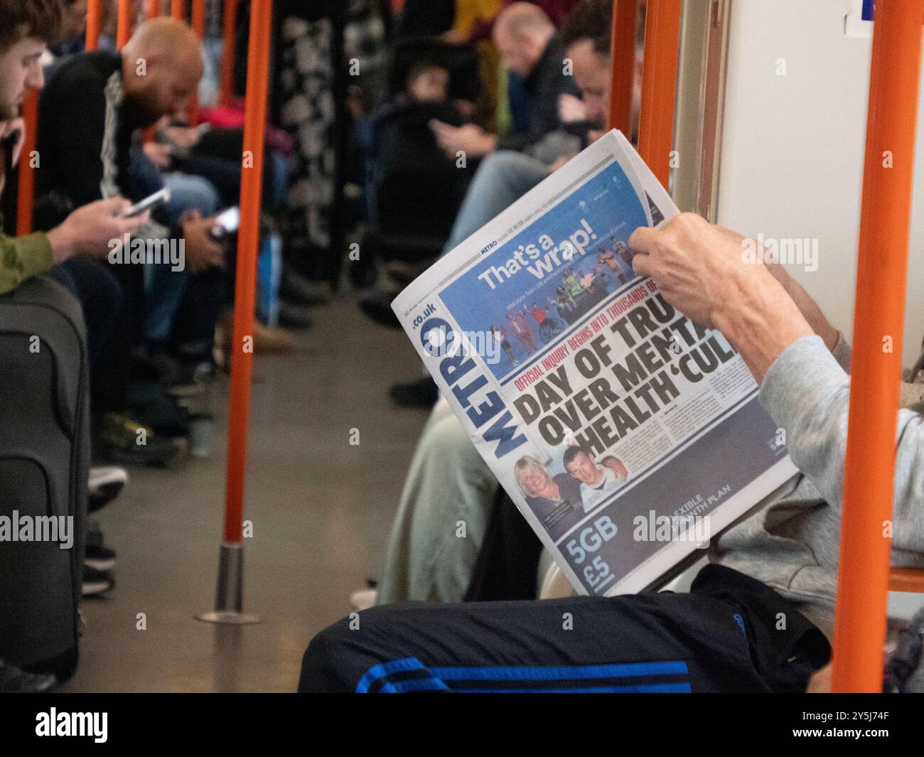 Free metro paper hi-res stock photography and images - Alamy