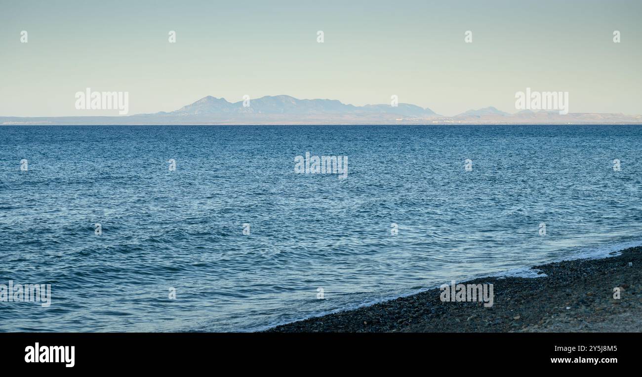 Breathtaking Sunset over a Serene Beach in Cyprus: A Mystic Hug of ...