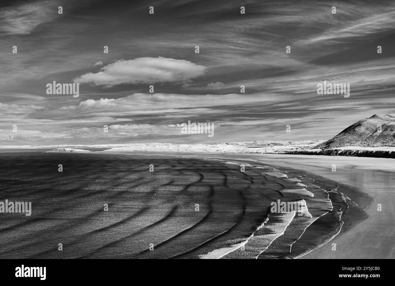 Bales on the Gower Stock Photo - Alamy