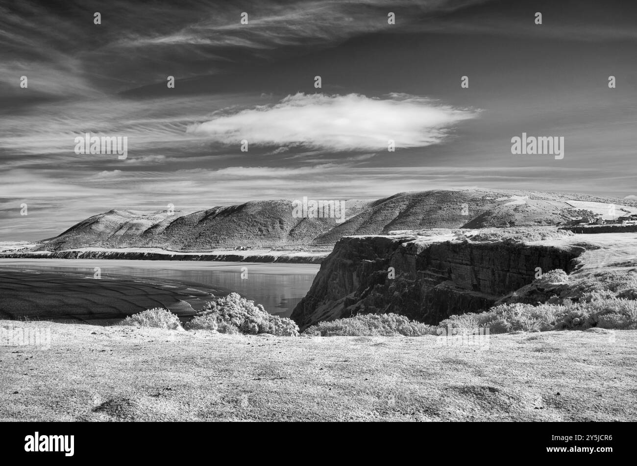 Bales on the Gower Stock Photo - Alamy