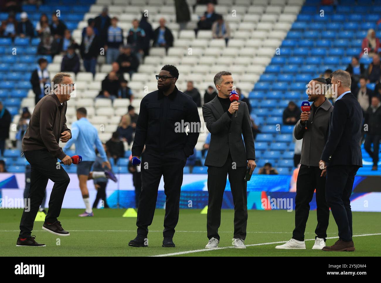Etihad Stadium, Manchester, UK. 22nd Sep, 2024. Premier League Football ...
