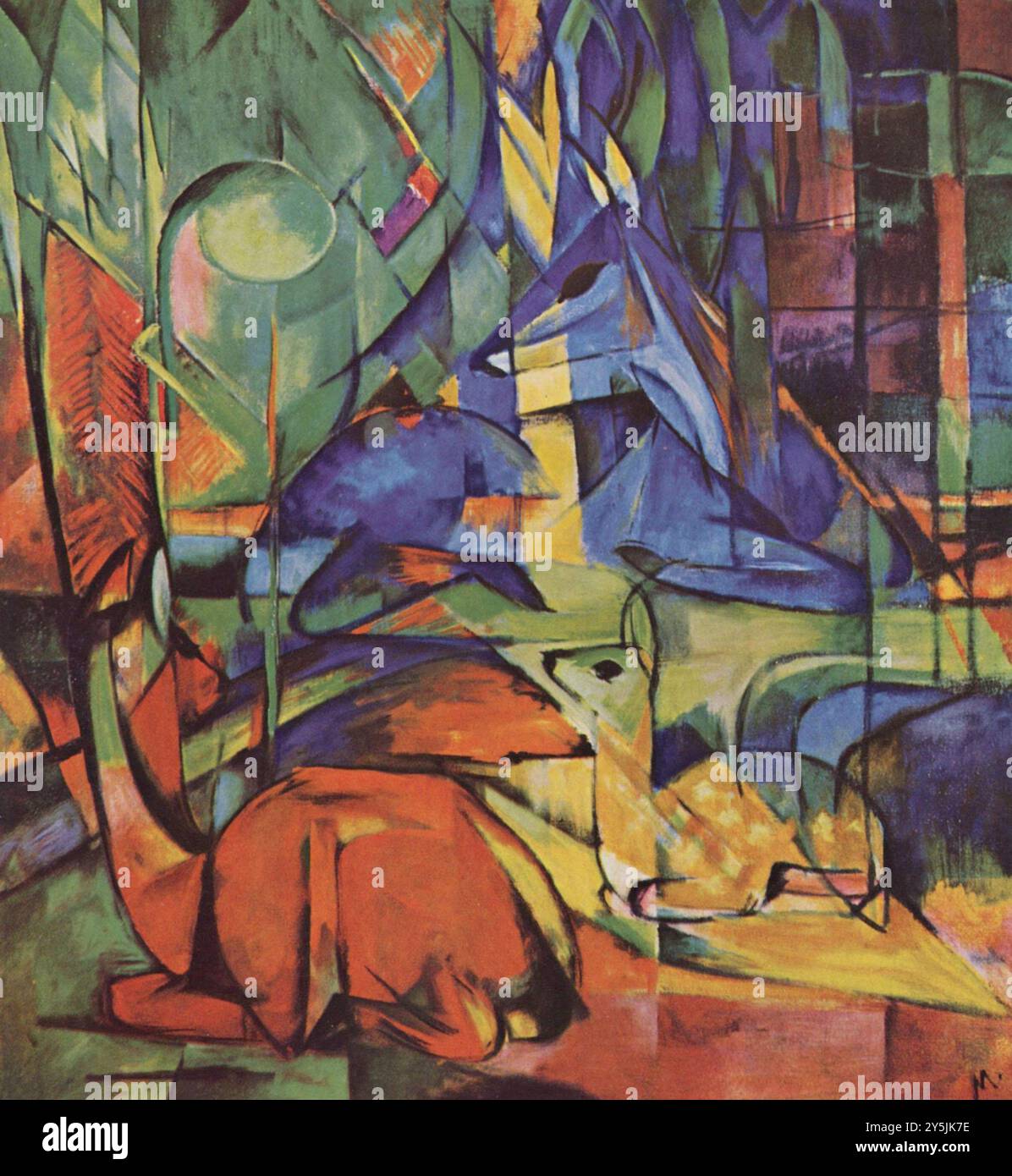 20th century forest painting hi-res stock photography and images - Alamy