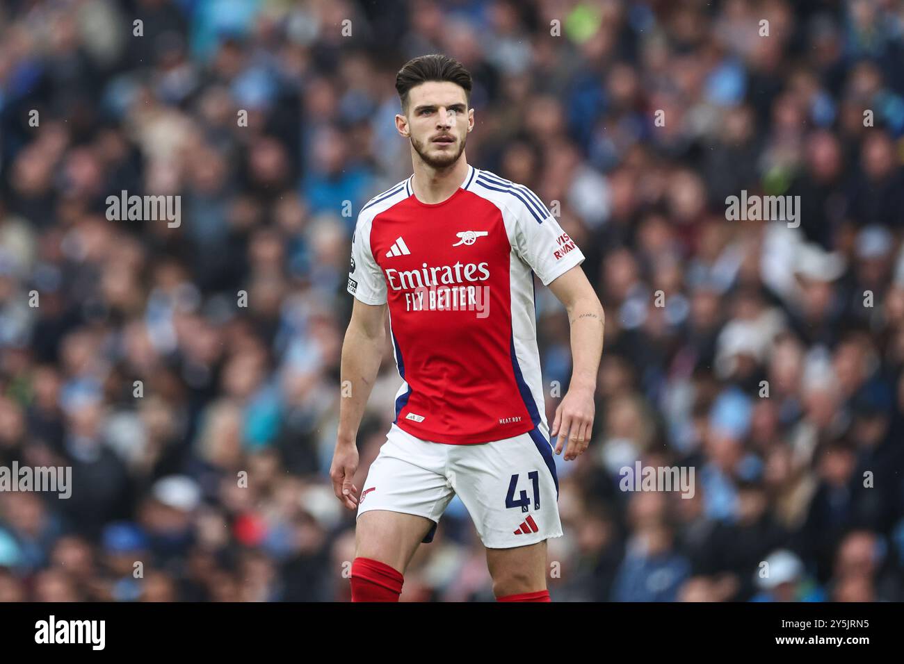 Declan Rice of Arsenal during the Premier League match Manchester City ...