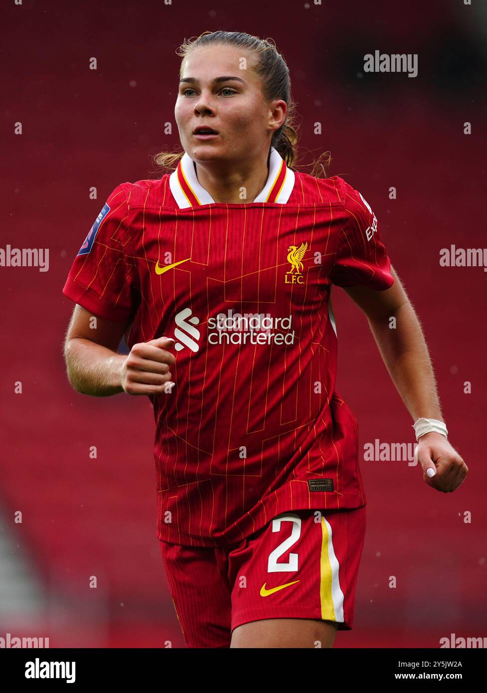 Liverpool's Lucy Parry during the Barclays Women's Super League match ...