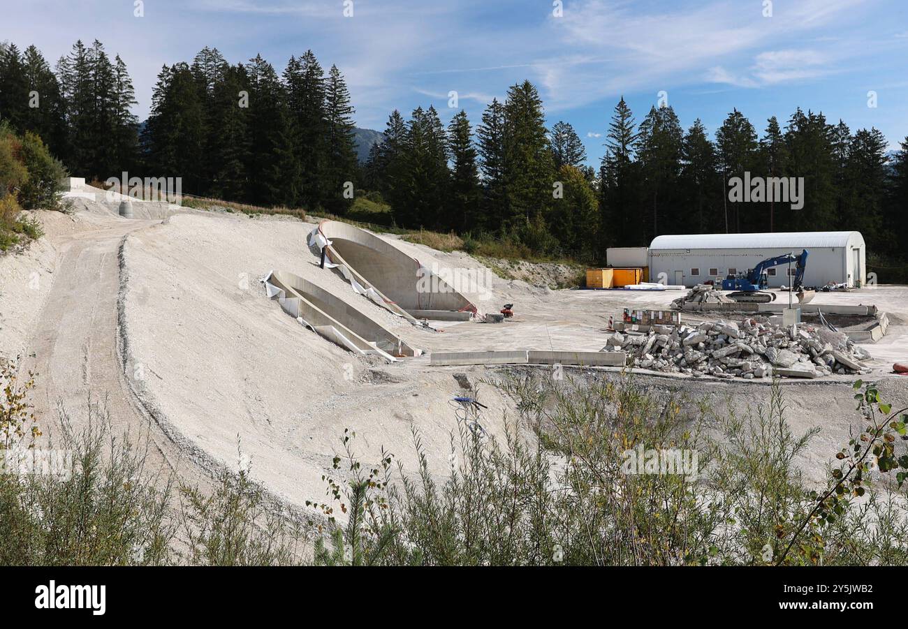 Garmisch-Partenkirchen, Bayern, Deutschland 22. September 2024: Ein ...