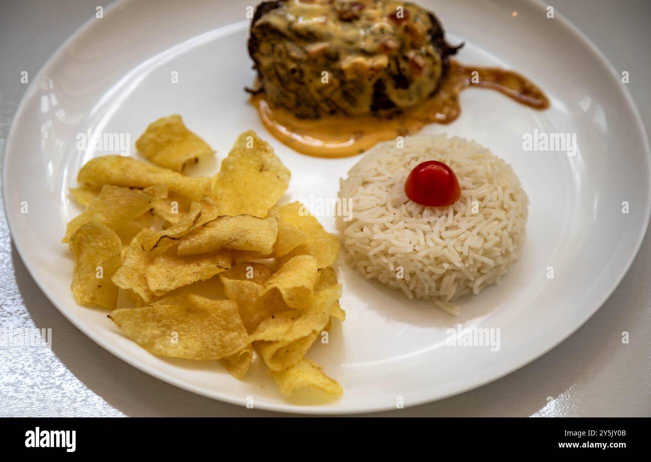 Classic fillet of beef with bernaise sauce Stock Photo - Alamy