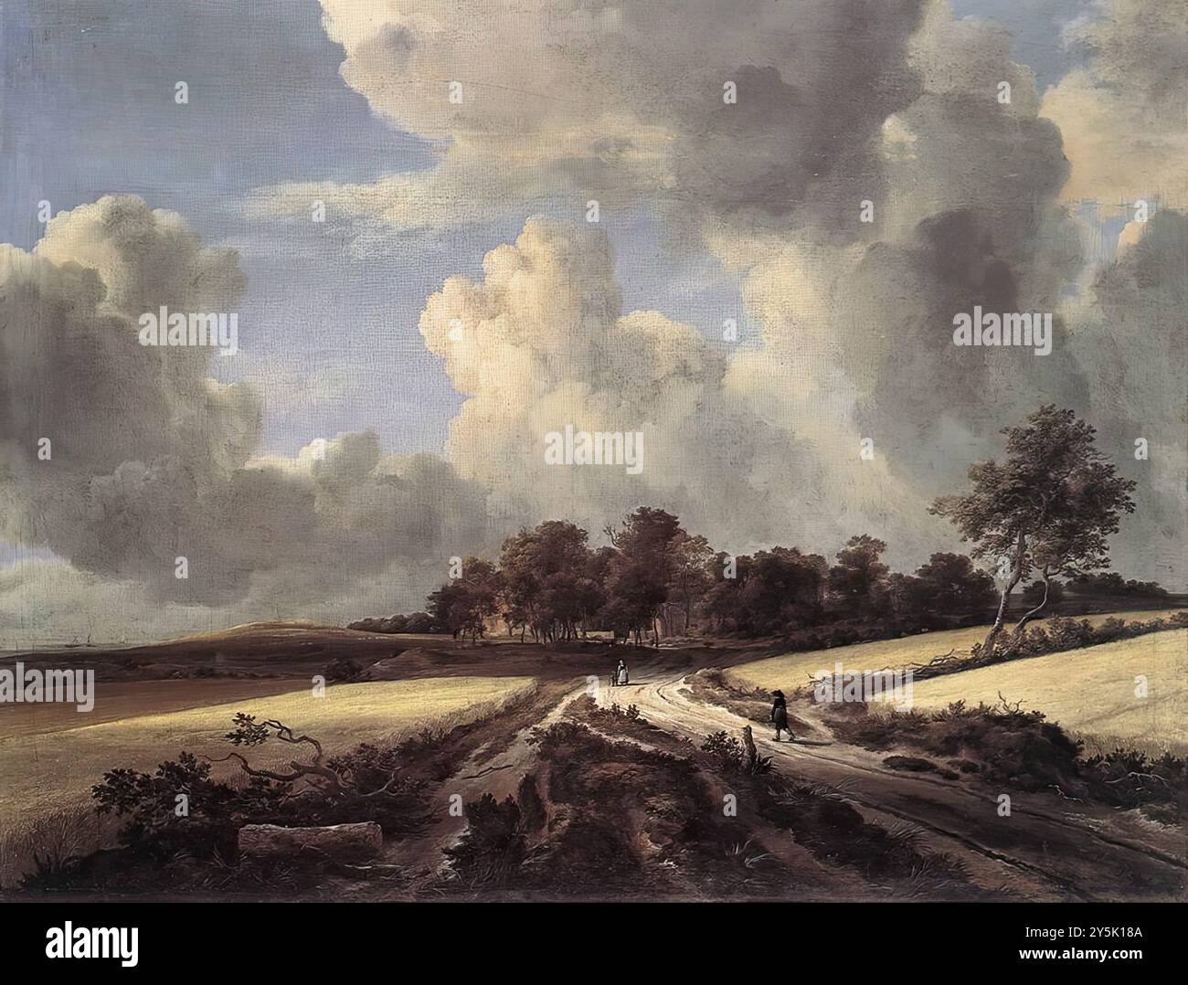 RUISDAEL, Jacob Isaackszon van (b. ca. 1628, Haarlem, d. 1682 ...