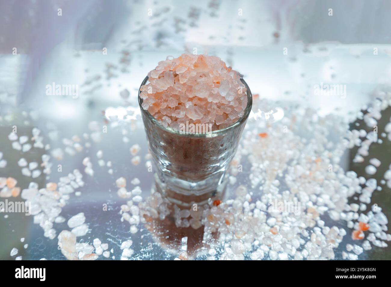 Digital Advertisement Flyer for Himalayan Pink Rock Salt Crystal with ...
